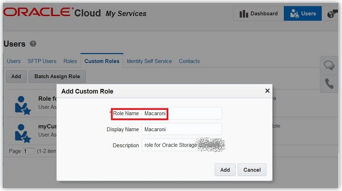 Restricting Read and Write Access to Containers Using the Java Library